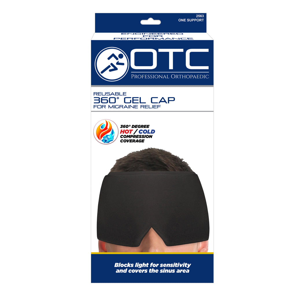 2563 / REUSABLE HOT/COLD GEL CAP FOR MIGRAINE RELIEF – OTCBrace