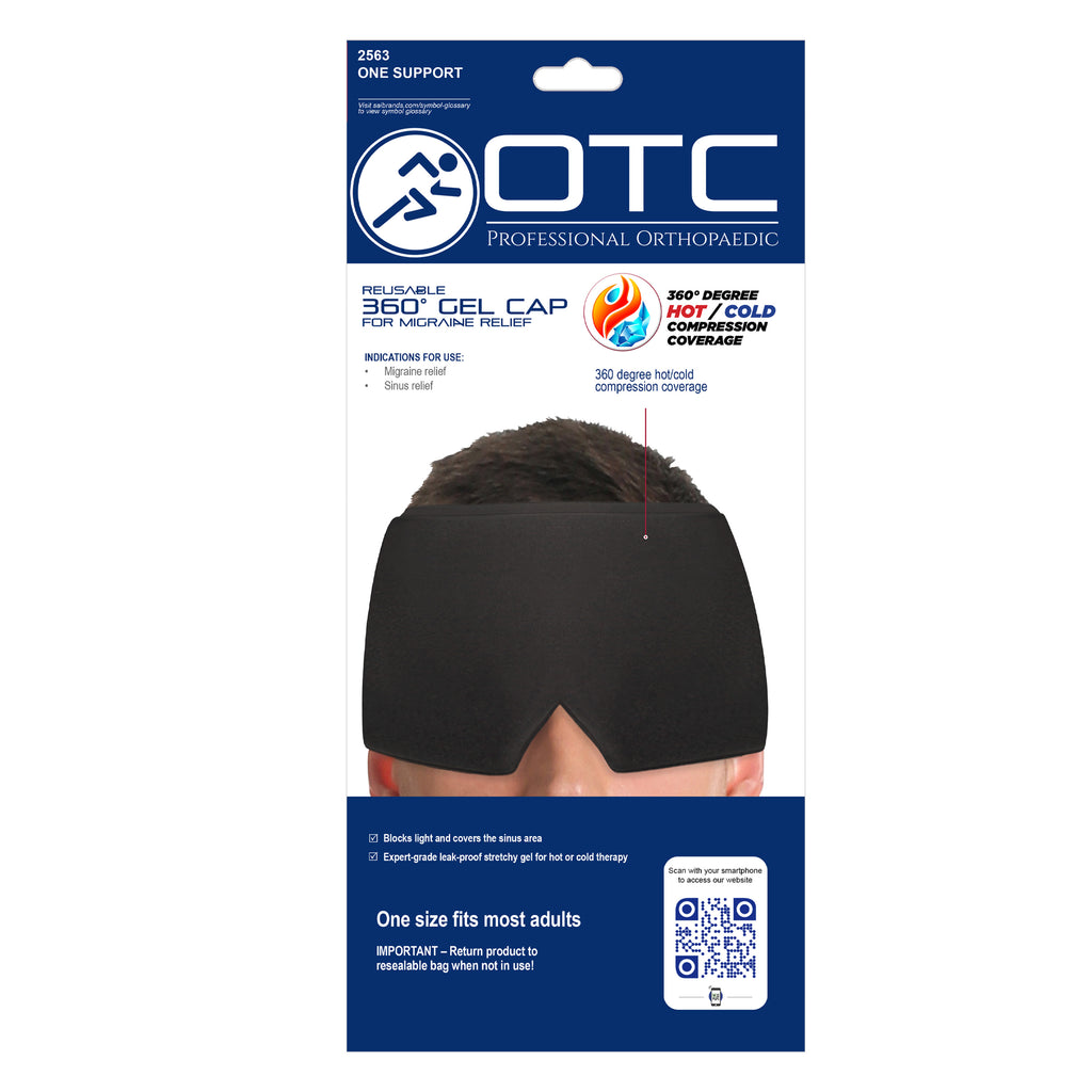 2563 / REUSABLE HOT/COLD GEL CAP FOR MIGRAINE RELIEF – OTCBrace