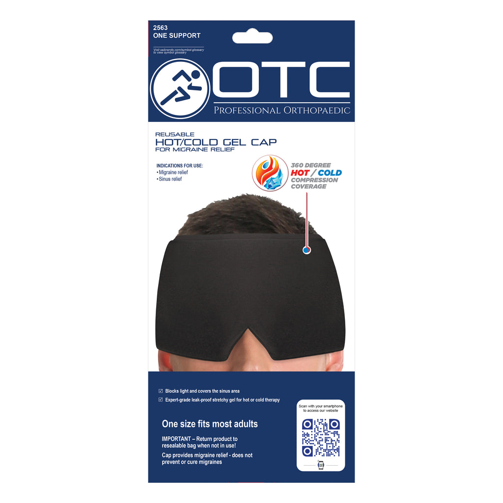 2563 / REUSABLE HOT/COLD GEL CAP FOR MIGRAINE RELIEF – OTCBrace