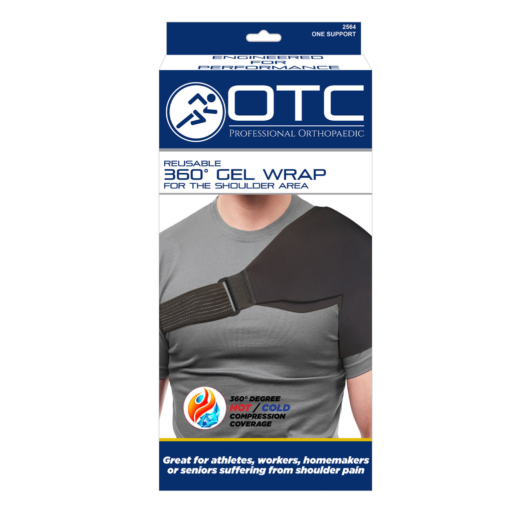 2564 / REUSABLE HOT/COLD GEL WRAP FOR SHOULDER AREA – OTCBrace
