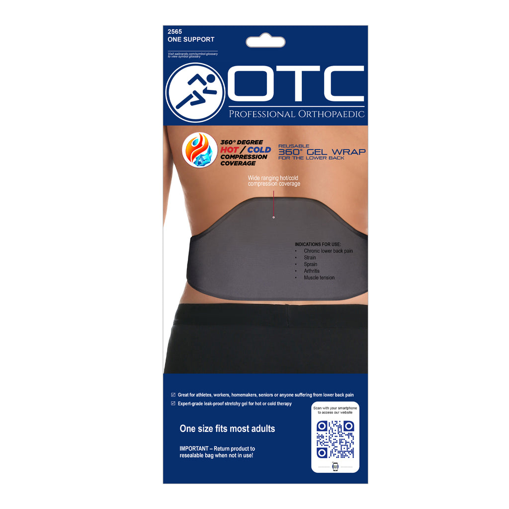 2565 / REUSABLE HOT/COLD GEL WRAP FOR LOWER BACK – OTCBrace