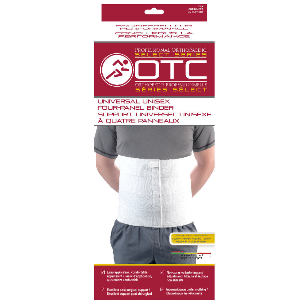 2514 / UNIVERSAL UNISEX FOUR-PANEL BINDER – OTCBrace