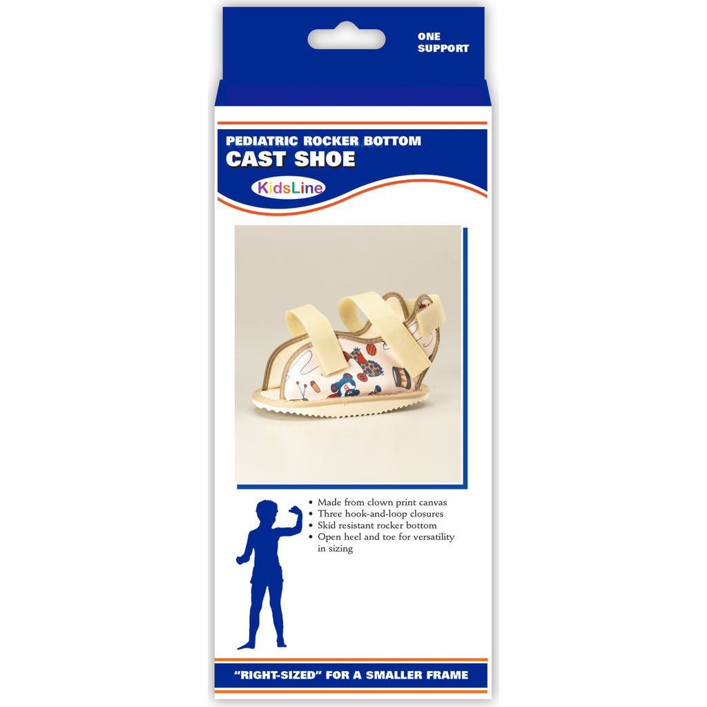 0323 / KIDSLINE CAST SHOE - PEDIATRIC PRINT – OTCBrace