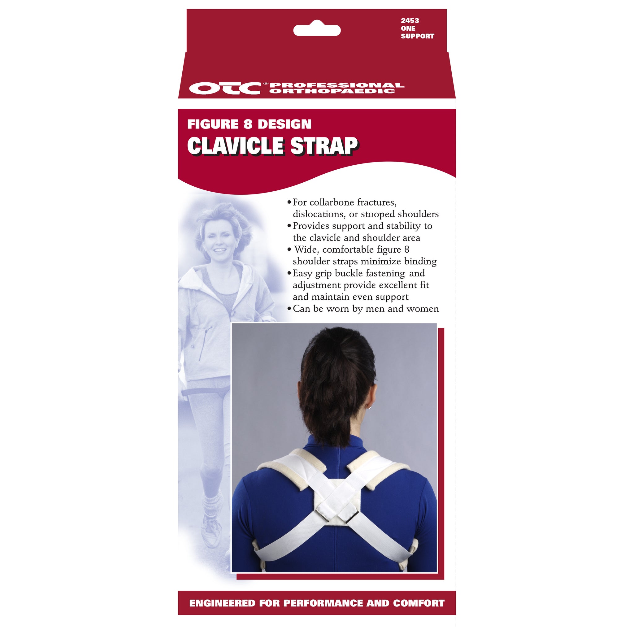 2453 / FIGURE-8 DESIGN CLAVICLE STRAP – OTCBrace